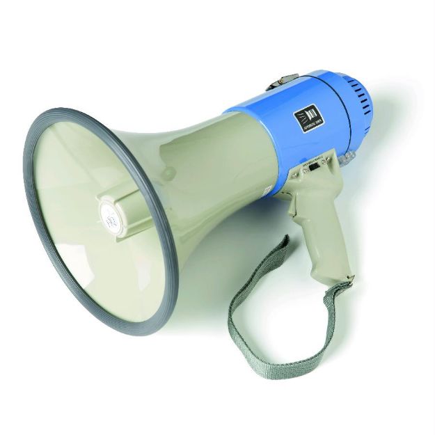 Webshop Datema Nautical Safety. Megaphone electric - 25W with whistle