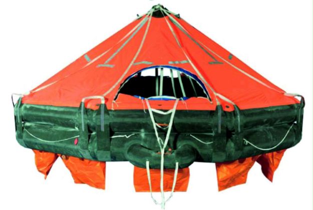 Webshop Datema Nautical Safety. Liferaft RFD 16 persons - Davit ...