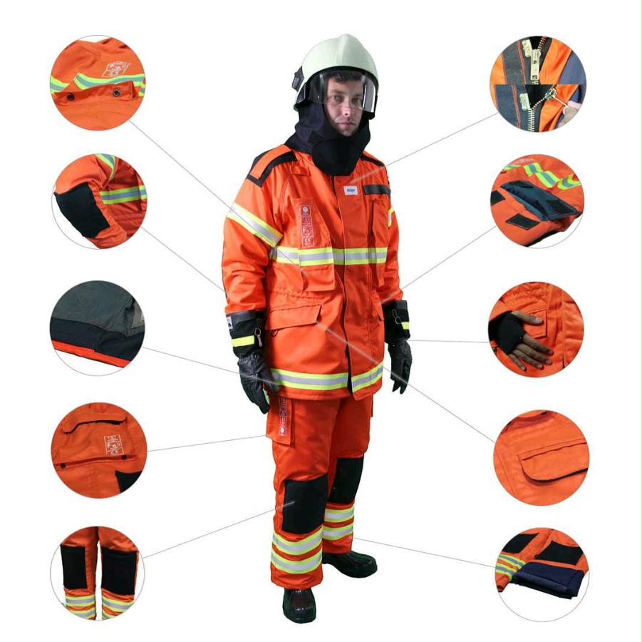 Webshop Datema Nautical Safety. Firemans outfit - Dräger Aramid ...