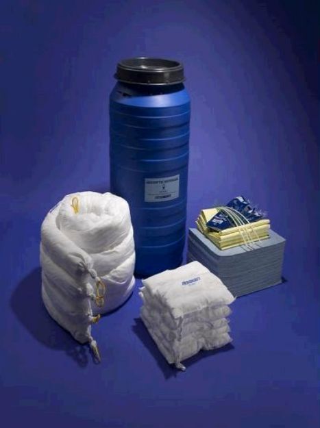 Webshop Datema Nautical Safety. Oil Spill Response Kit - 1 barrel - 159 ltr