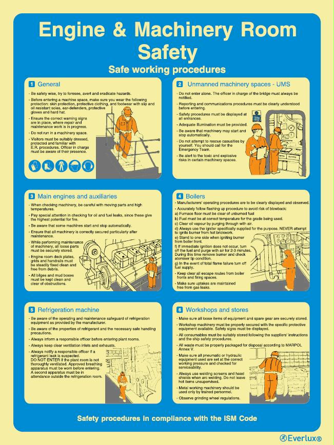 Webshop Datema Nautical Safety. Engine and machinery room entry ...