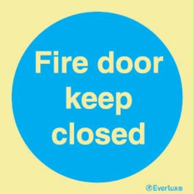 Webshop Datema Nautical Safety. Fire door keep closed (Mandatory ...