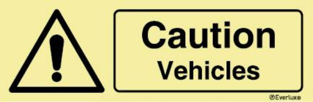 Webshop Datema Nautical Safety. Caution vehicles (Hazard Warning ...