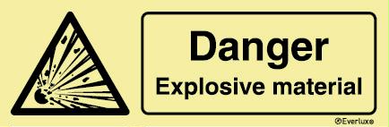 Webshop Datema Nautical Safety. Danger explosive material (Hazard ...
