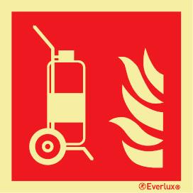 Webshop Datema Nautical Safety. Wheeled fire extinguisher (FFE ...