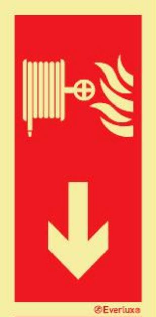 Webshop Datema Nautical Safety. Fire hose reel downwards directional ...