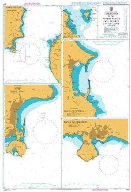 Webshop Datema Nautical Safety. BA 1957 - Harbours Arquipelago dos Acores