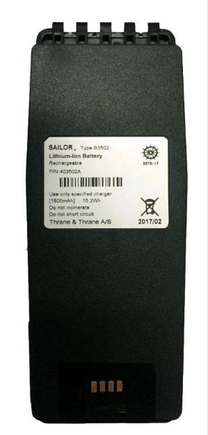 Webshop Datema Nautical Safety. Battery B3502 Li-Ion - for Sailor ...