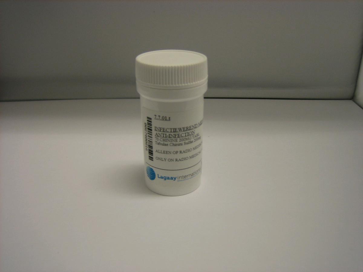 Webshop Datema Nautical Safety. Quinine sulphate 200mg - 70 tablets