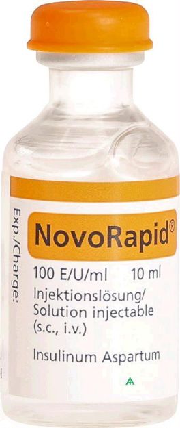 Webshop Datema Nautical Safety. Insuline Novorapid 100ieml - 10ml