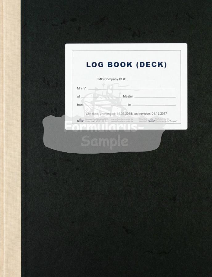 Webshop Datema Nautical Safety. Deck Log Book