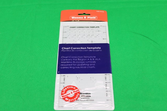 Webshop Datema Nautical Safety. Chart correction template