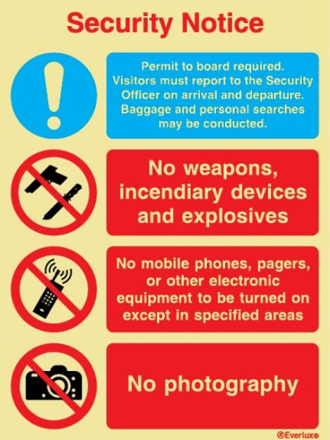 Webshop Datema Nautical Safety. Security notice (Multipurpose ...