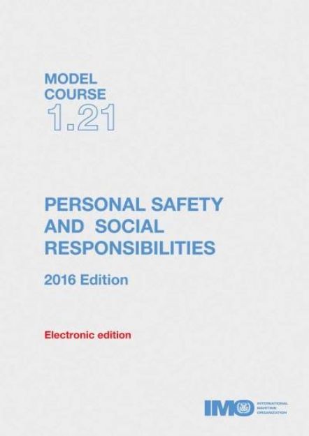 Webshop Datema Nautical Safety. IMO T-121 E Model course: Personal ...