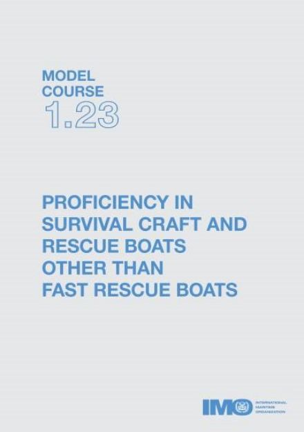 Webshop Datema Nautical Safety. IMO T-123 E Model course: Survival ...