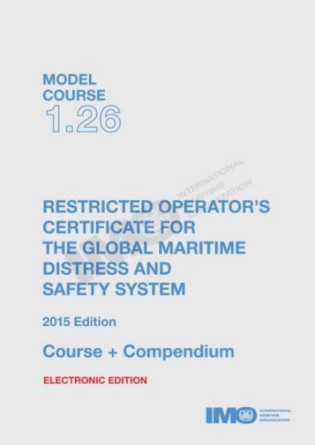 Webshop Datema Nautical Safety. IMO T-126 E Model course Restricted ...