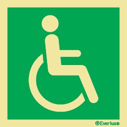 Webshop Datema Nautical Safety. Reduced mobility people escape route ...