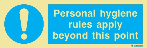 Webshop Datema Nautical Safety. Personal hygiene rules apply beyond ...