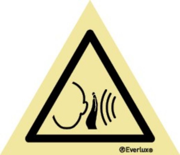 Webshop Datema Nautical Safety. Warning sudden loud noise (Hazard ...