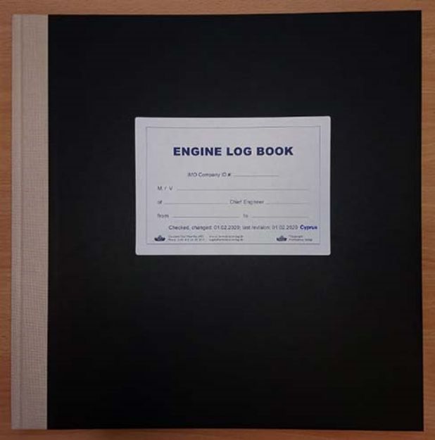Webshop Datema Nautical Safety. Cyprus Engine Log Book