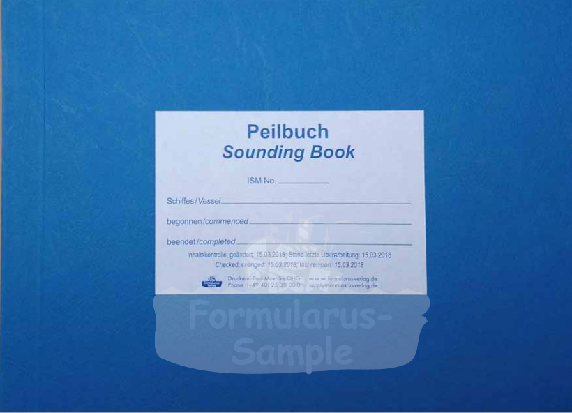 Webshop Datema Nautical Safety. Sounding Book