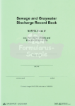 Webshop Datema Nautical Safety. Sewage and Graywater Discharge Record Book