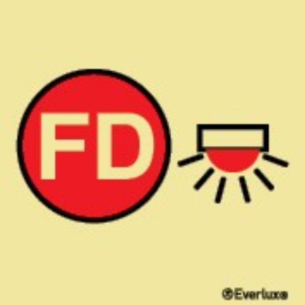 Webshop Datema Nautical Safety. Space protected by automatic fire alarm ...