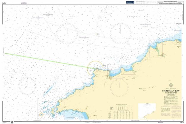 Webshop Datema Nautical Safety. BA 1973 - Cardigan Bay - Southern Part