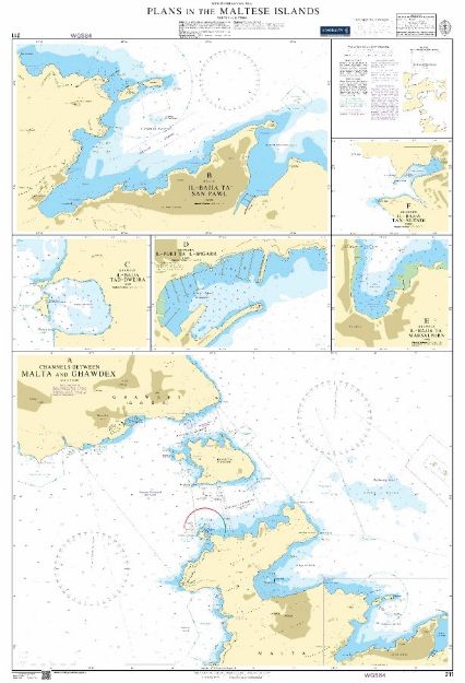 Webshop Datema Nautical Safety. BA 211 - Plans in the Maltese Islands
