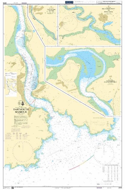 Webshop Datema Nautical Safety. BA 2253 - Dartmouth Harbour
