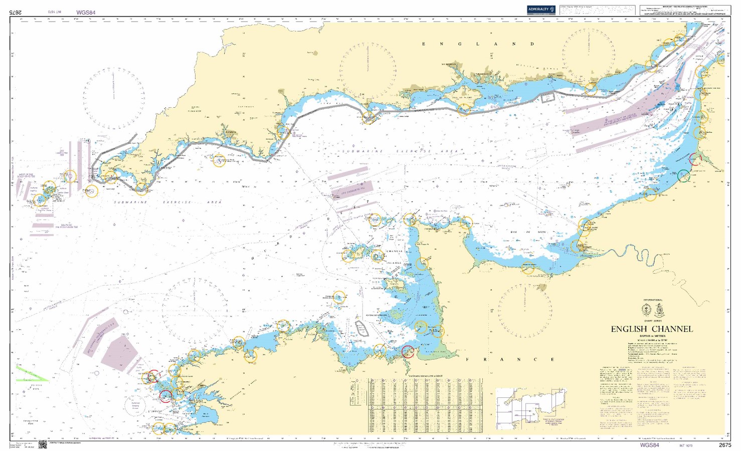 Webshop Datema Nautical Safety. BA 2675 - English Channel