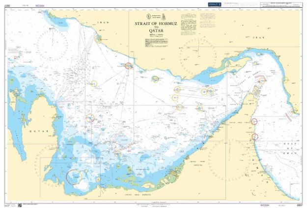 Webshop Datema Nautical Safety. BA 2837 - Strait of Hormuz to Qatar