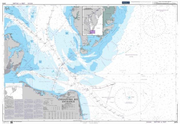 Webshop Datema Nautical Safety. BA 2919 - Chesapeake Bay Entrance