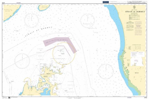 Webshop Datema Nautical Safety. BA 3172 - Strait of Hormuz