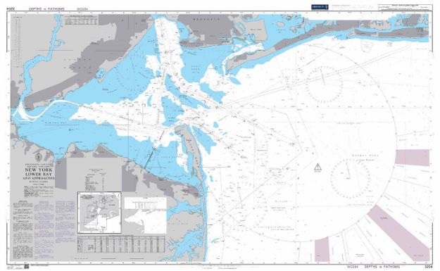 Webshop Datema Nautical Safety. BA 3204 - New York - Lower Bay and ...