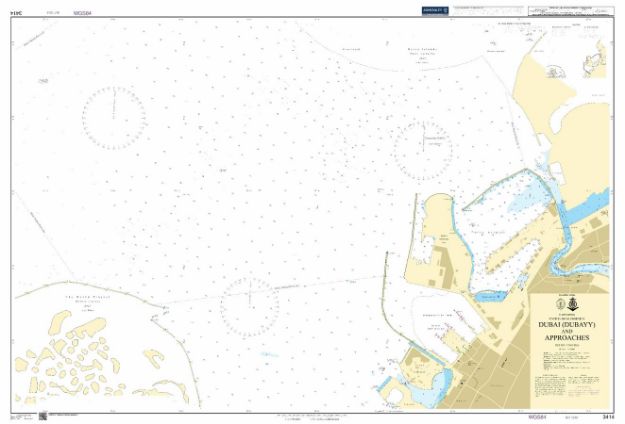 Webshop Datema Nautical Safety. BA 3414 - Dubai (Dubayy) and Approaches