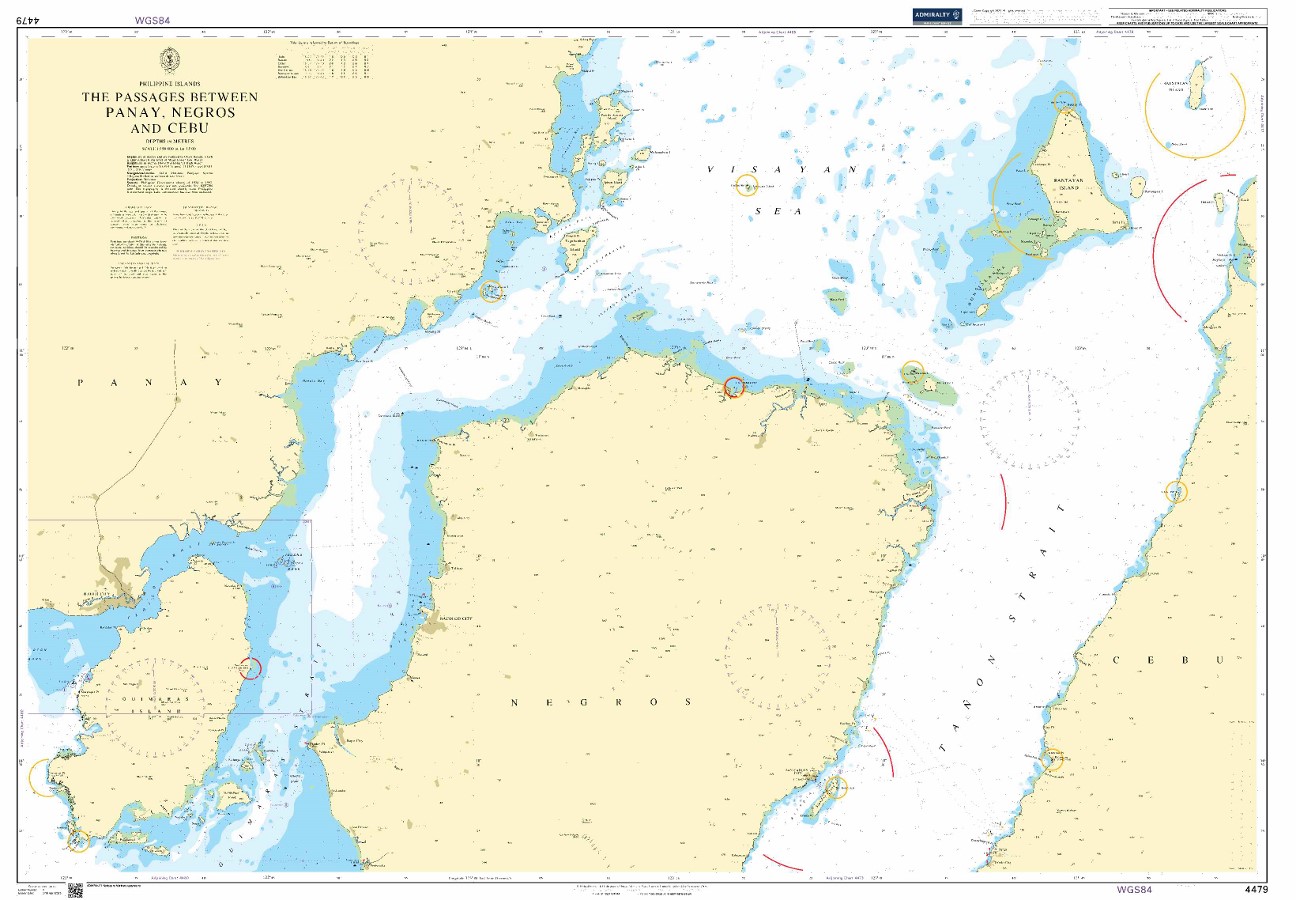 Webshop Datema Nautical Safety. BA 4479 - The Passages between Panay ...