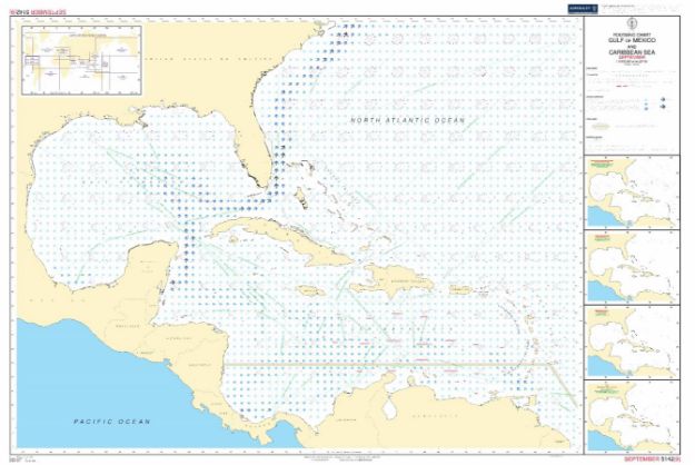 Webshop Datema Nautical Safety. BA 5142(9) - RC Chart Caribbean Sea SEP