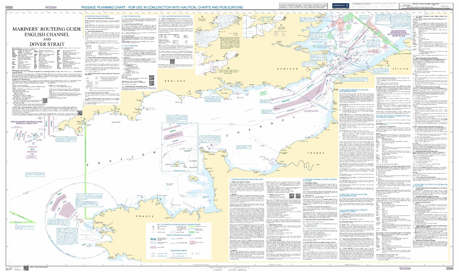 Webshop Datema Nautical Safety. BA 5500 - MRG English Channel & Dover ...