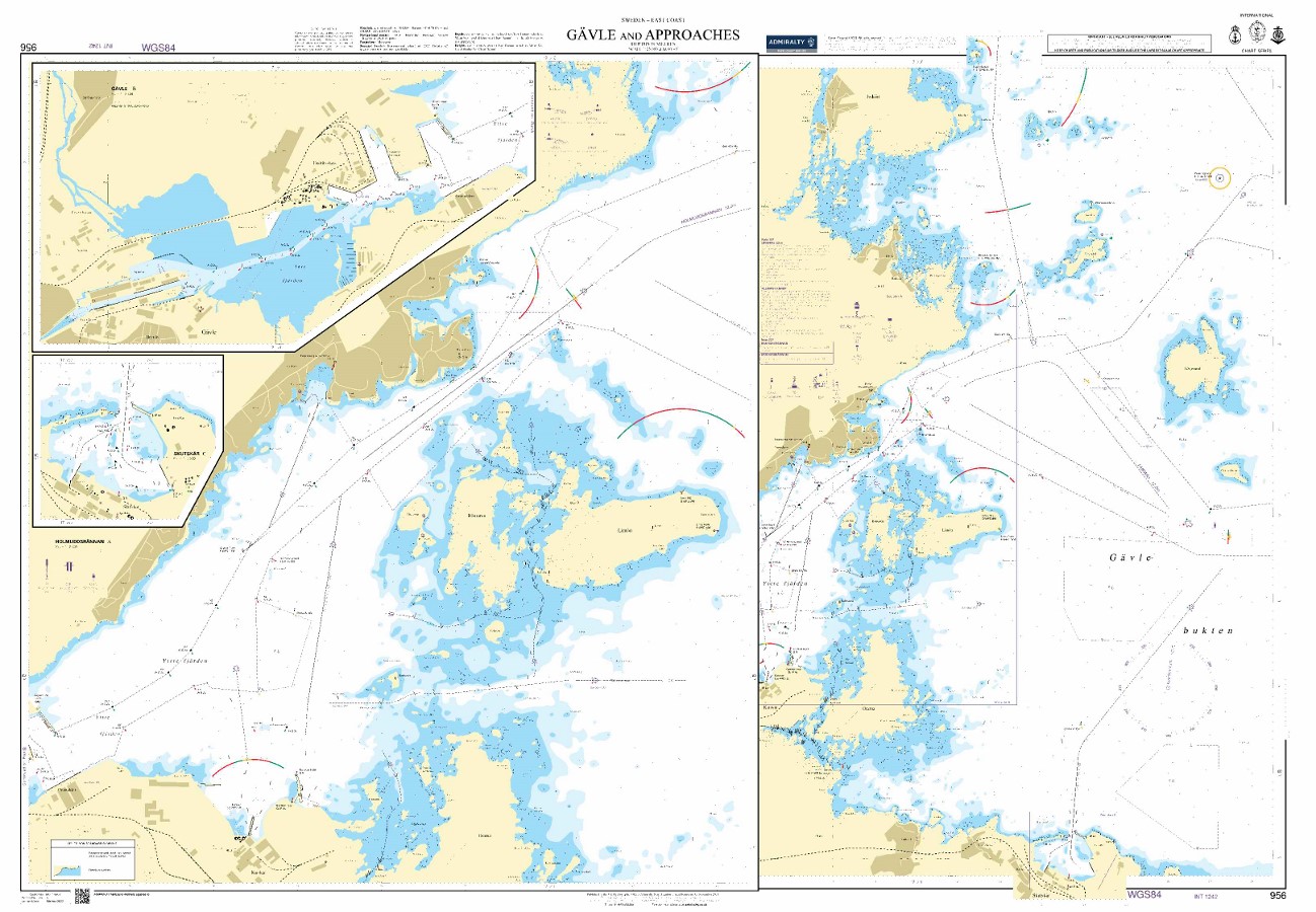Webshop Datema Nautical Safety. BA 956 - GAVLE AND APPROACHES