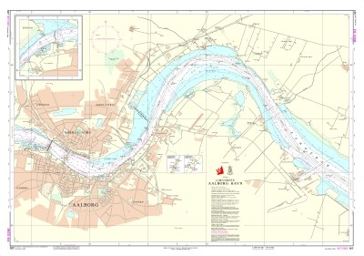 Webshop Datema Nautical Safety. Danish Chart 107 - Aalborg Havn