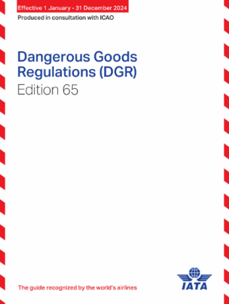 Webshop Datema Nautical Safety. IATA Dangerous Goods Regulations 2024 ...