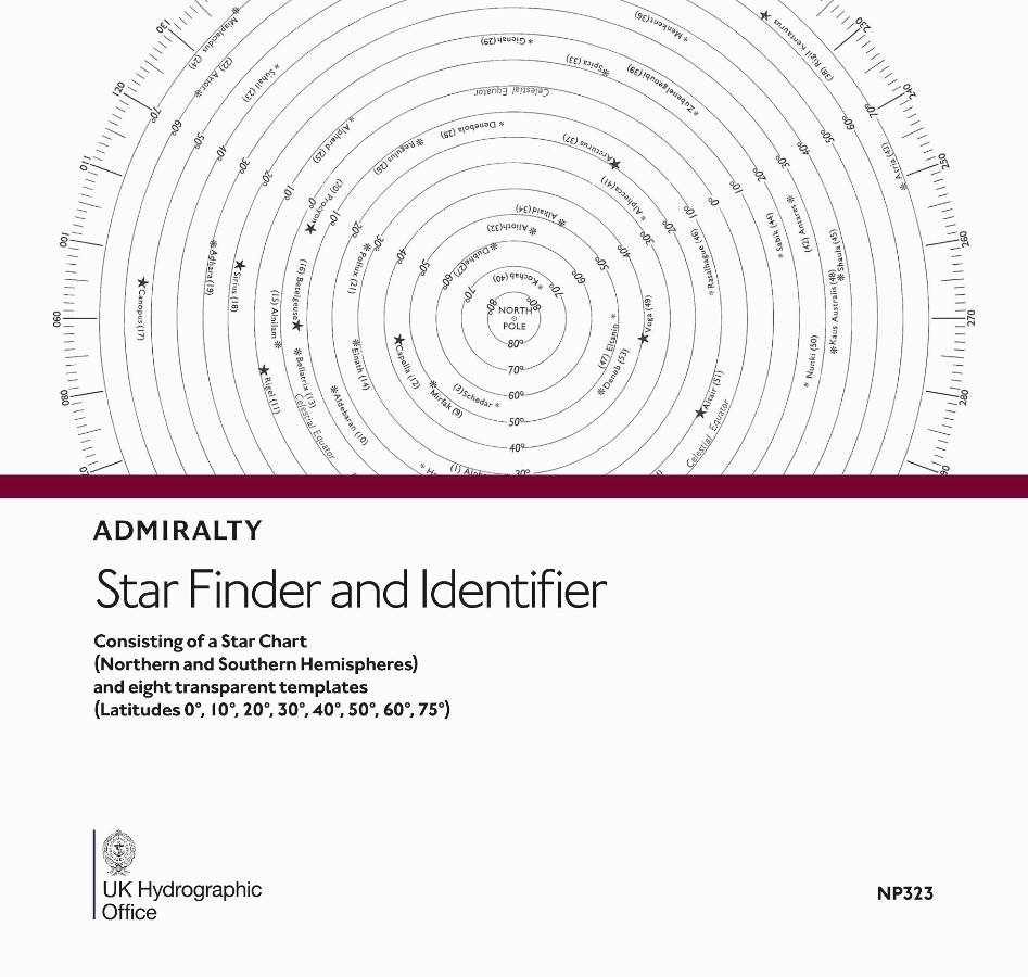 Webshop Datema Nautical Safety. NP323 - Star Finder and Identifier