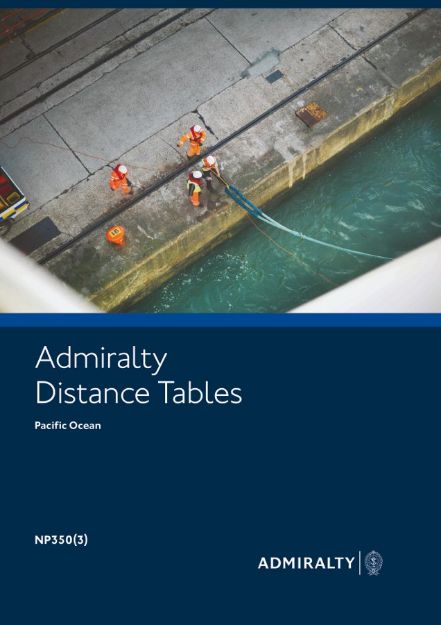 Webshop Datema Nautical Safety. NP350(3) - Distance Tables Pacific Ocean