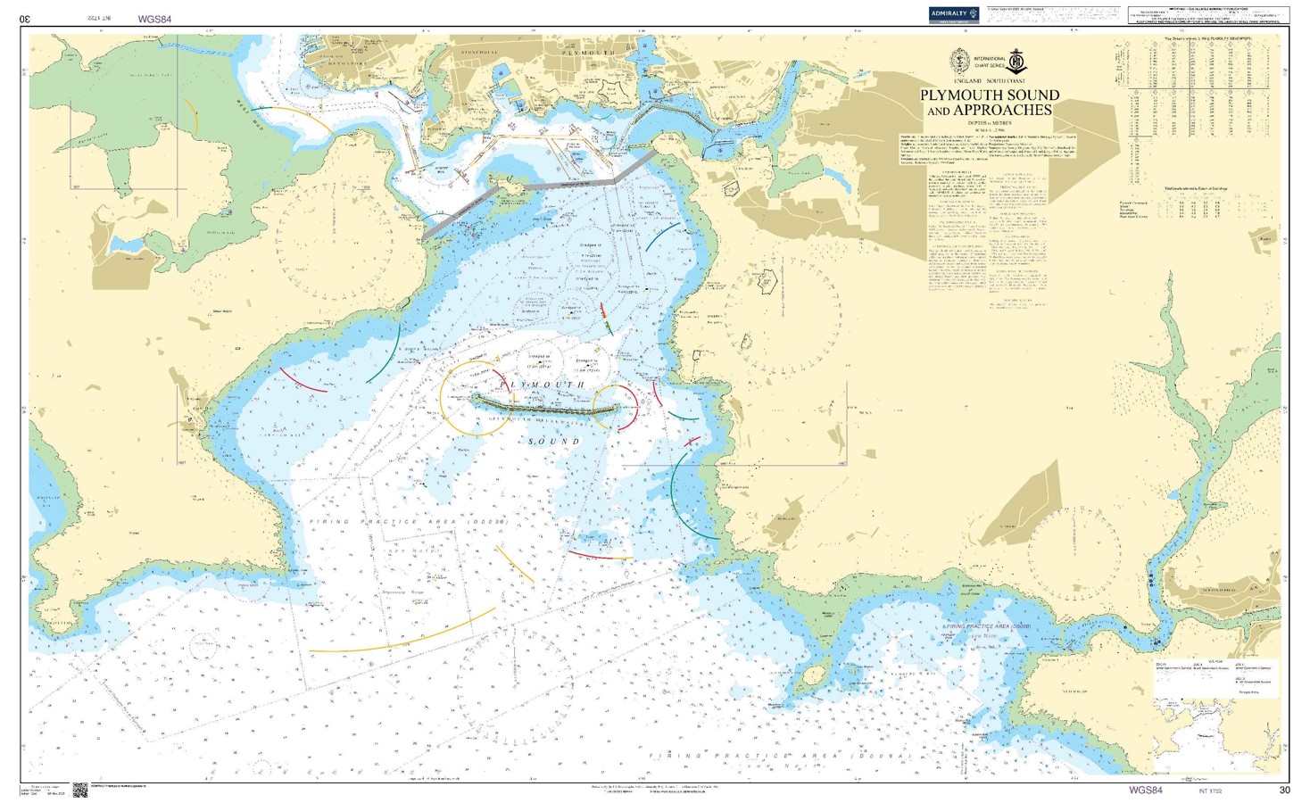 Webshop Datema Nautical Safety. BA 30 - Plymouth Sound and Approaches